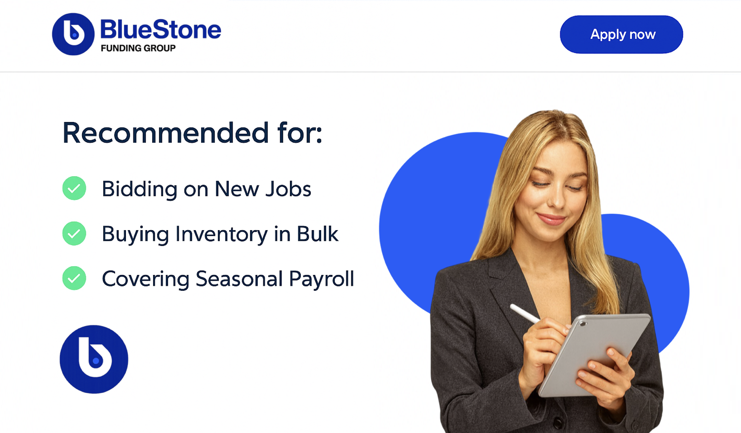 BlueStone Funding Group - Fast & Flexible Business Financing